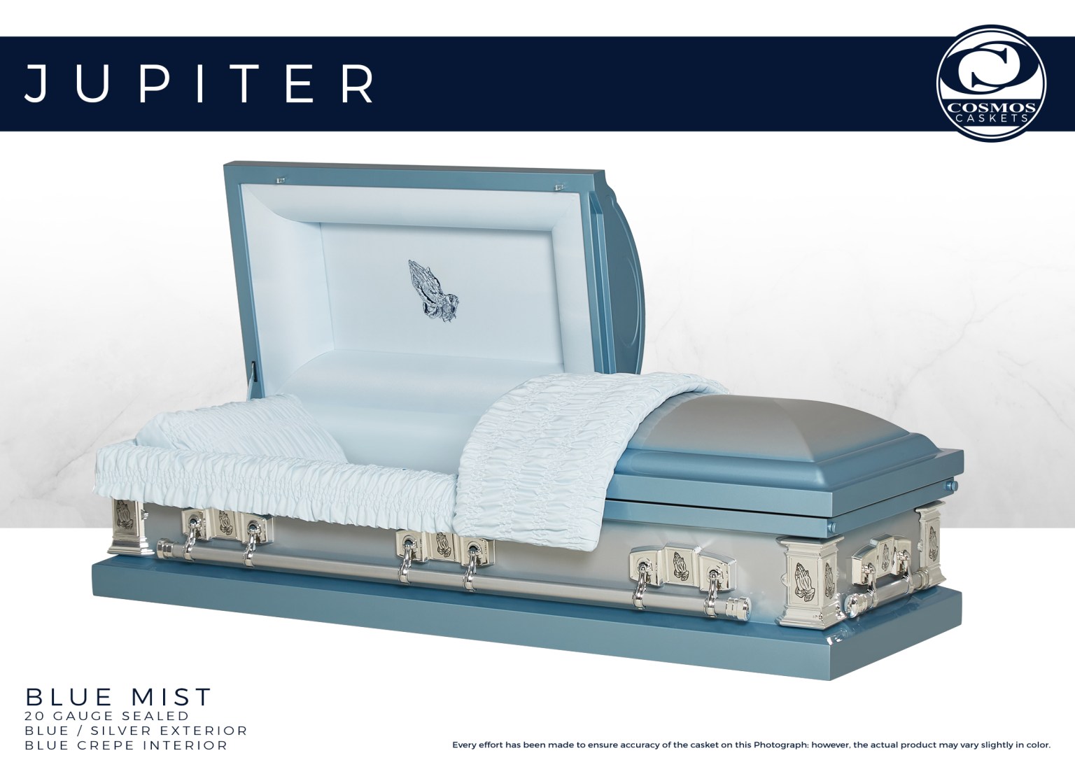 Jupiter Blue Mist – CosmosCaskets.com