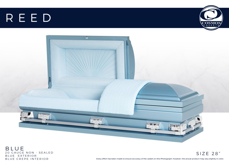 Reed Blue – CosmosCaskets.com