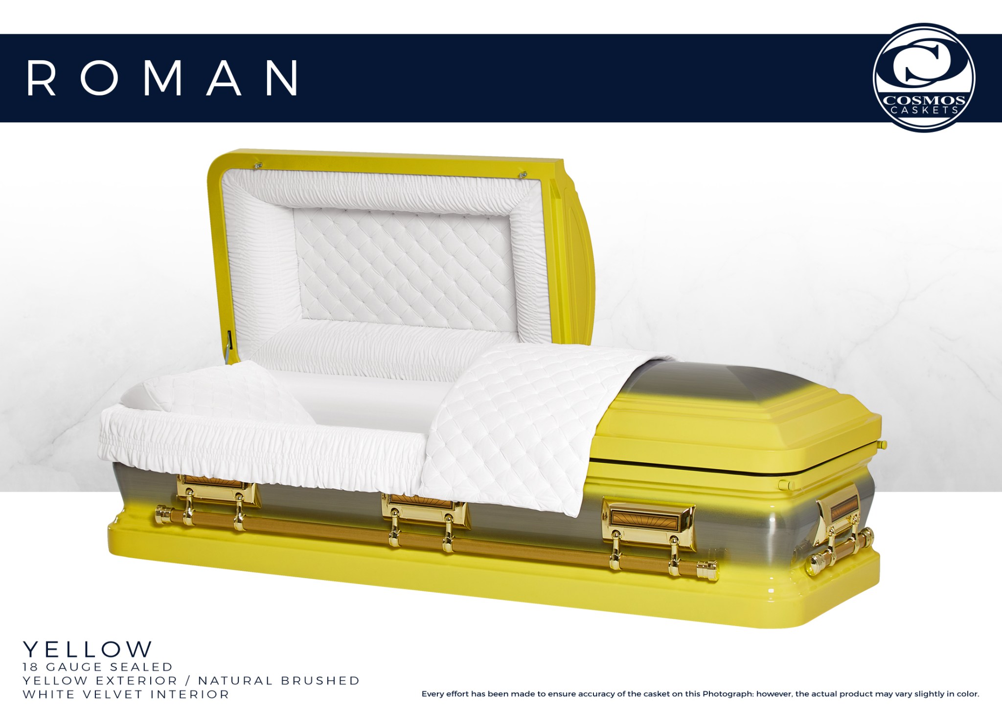 Roman Yellow – CosmosCaskets.com