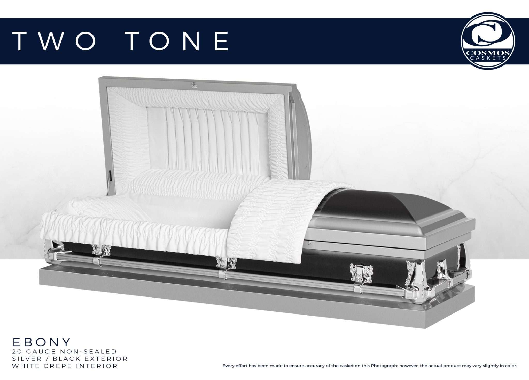 Two Tone Ebony – CosmosCaskets.com