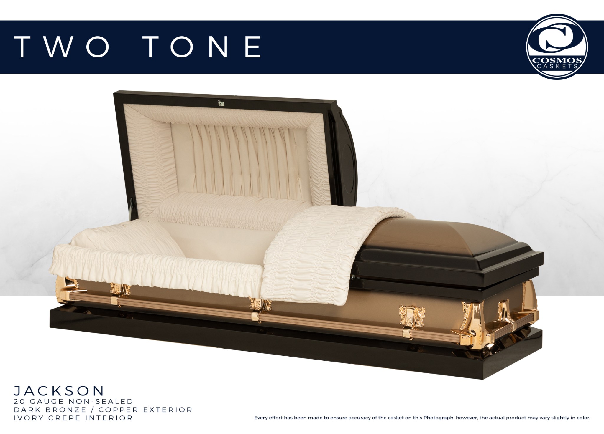 Two Tone Jackson – CosmosCaskets.com
