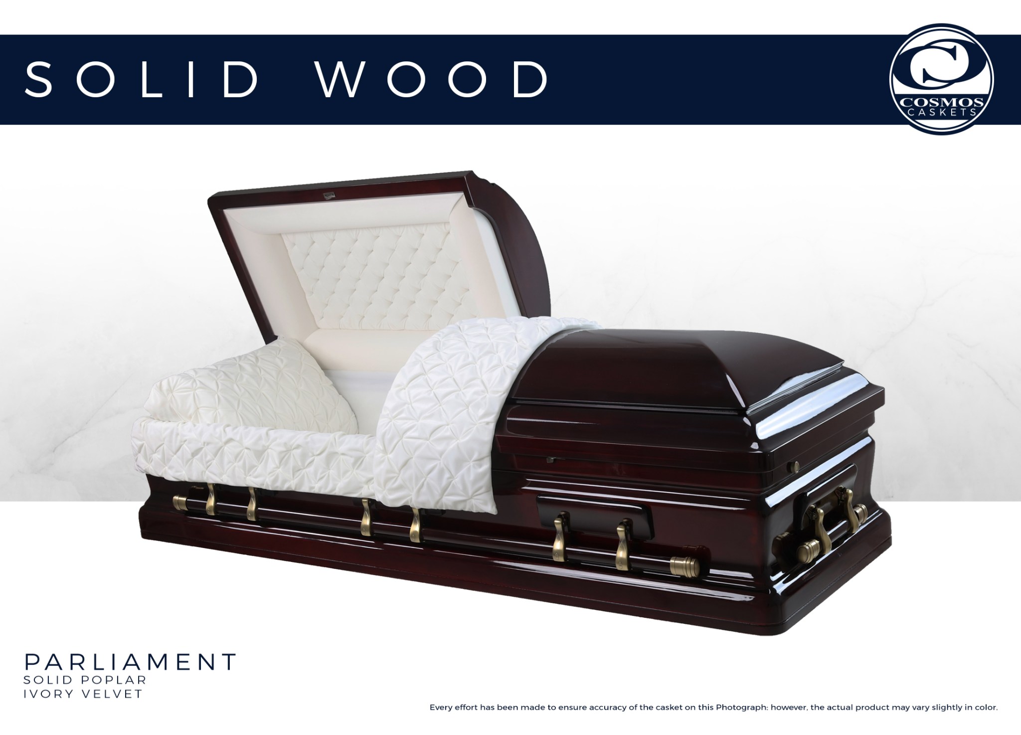 Solid Wood Caskets – CosmosCaskets.com