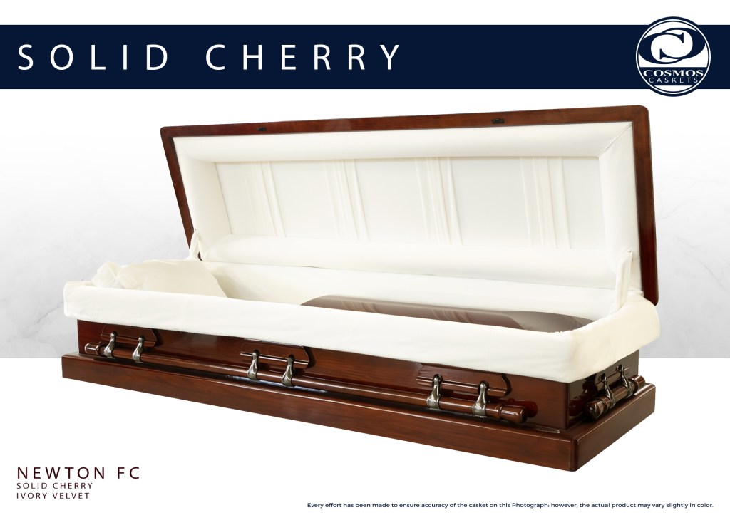 Solid Cherry Newton FC – CosmosCaskets.com