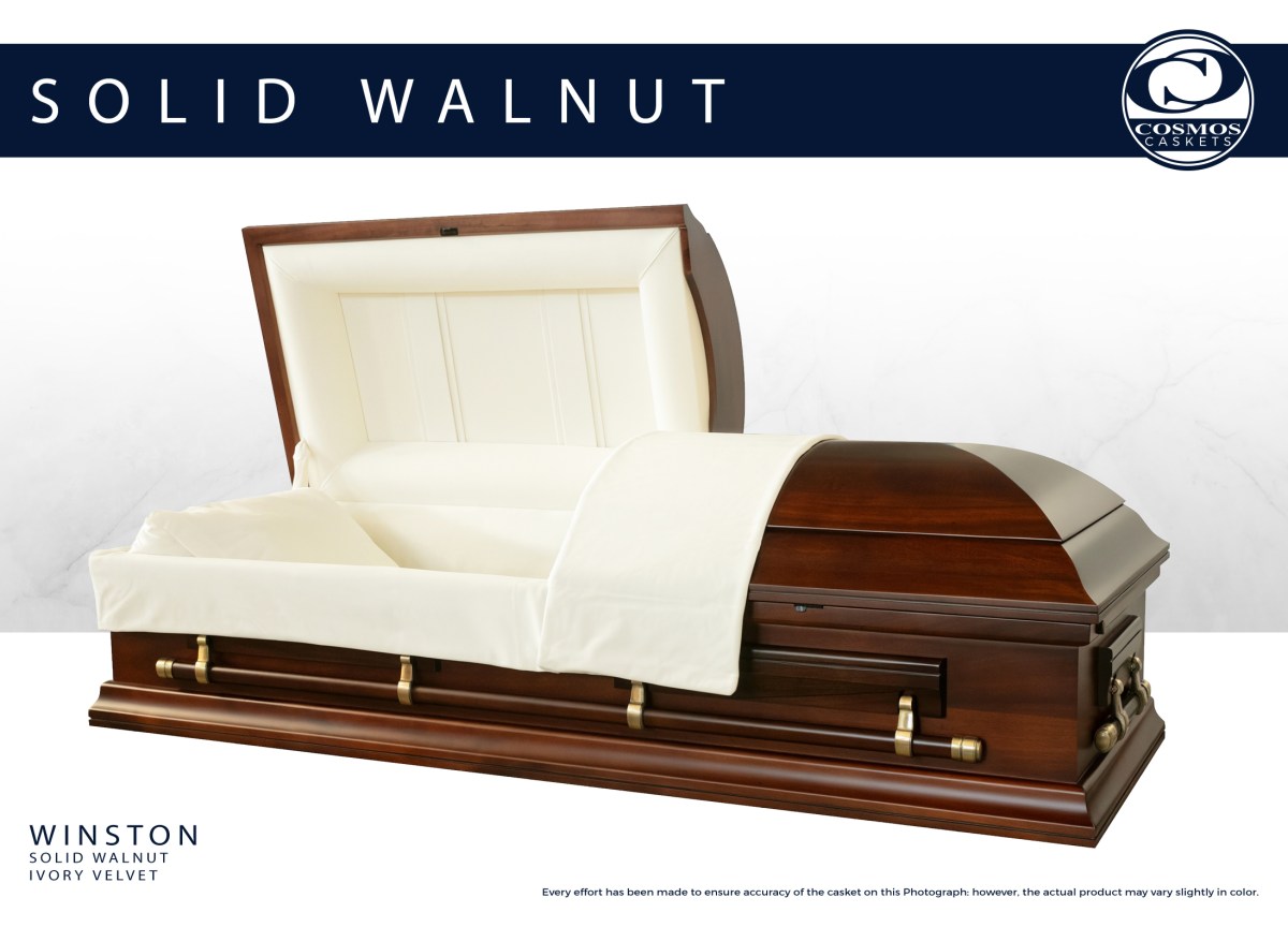 Solid Walnut Winston – CosmosCaskets.com